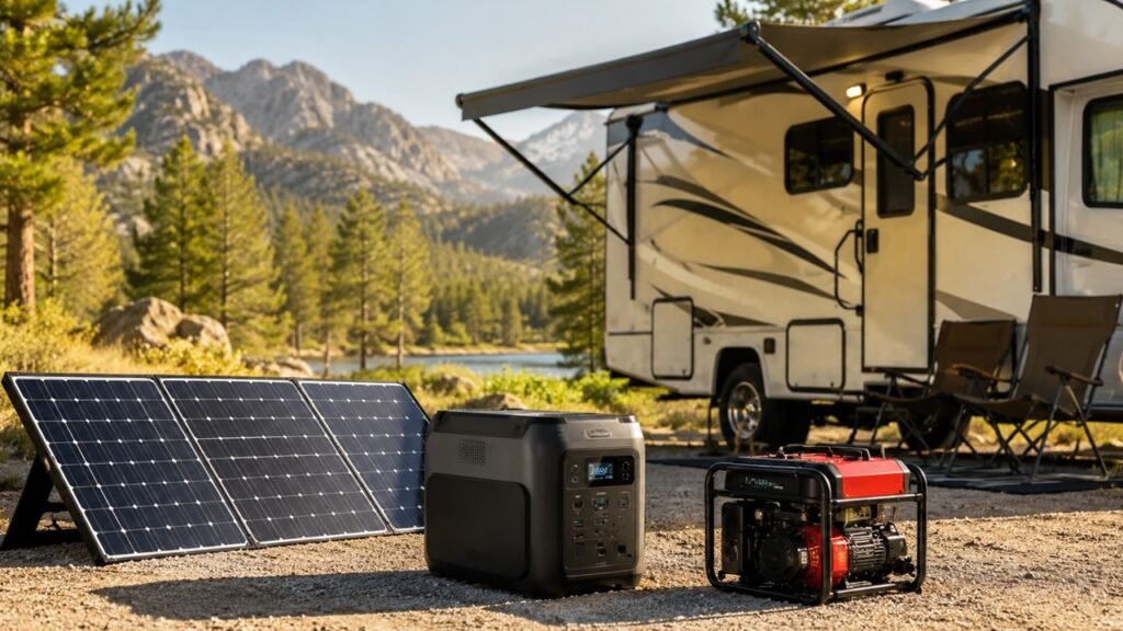 Can RV Solar Generator Replace a Gas Generator? - BeyondRVing.com